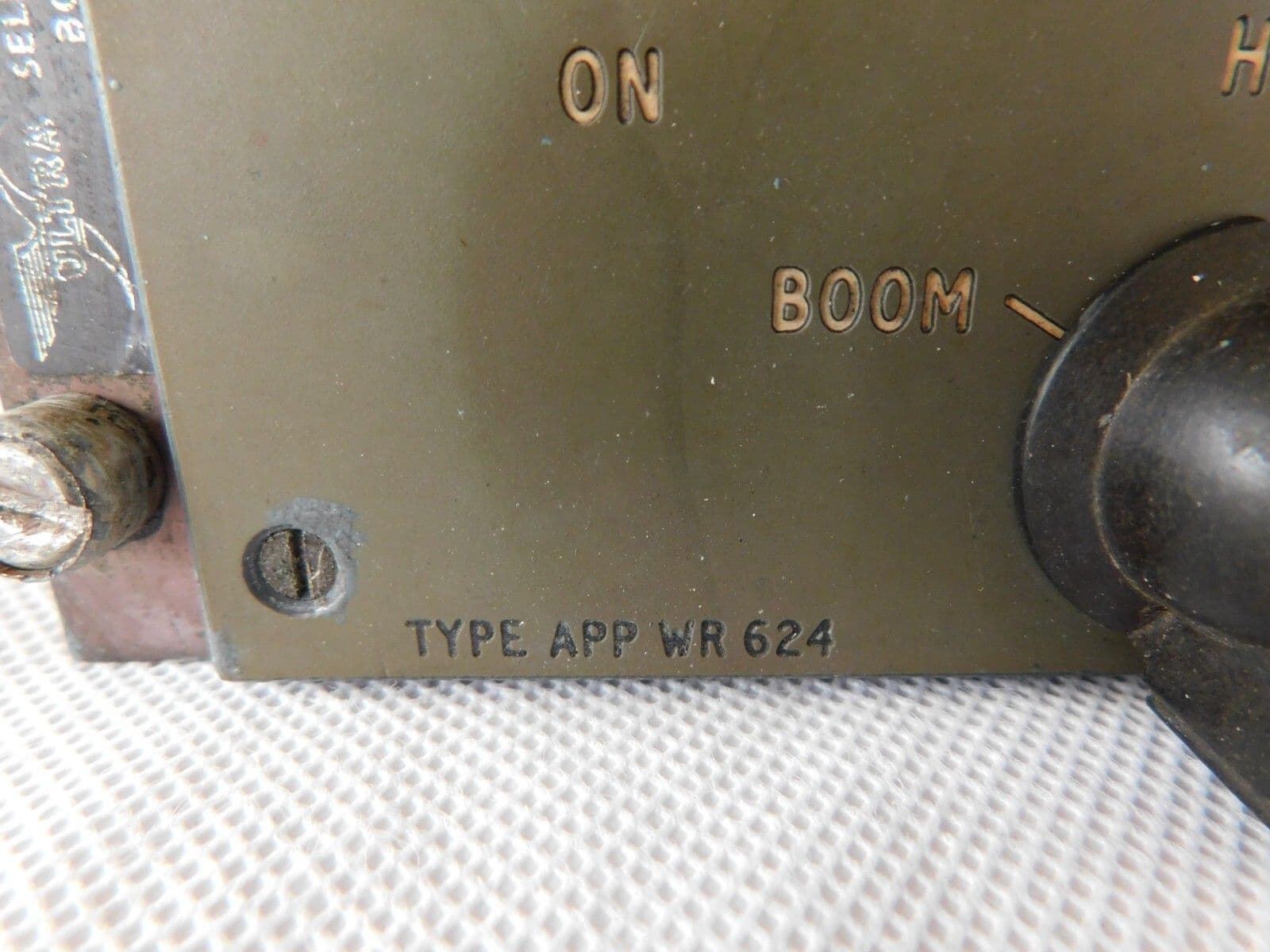 Aircraft Mic Selector Box Type APP WR624 D5C