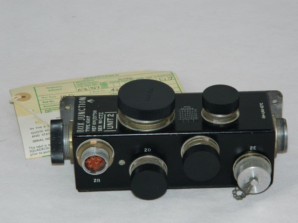 Aircraft Radalt 7B Junction Box Type IG107 1R6D