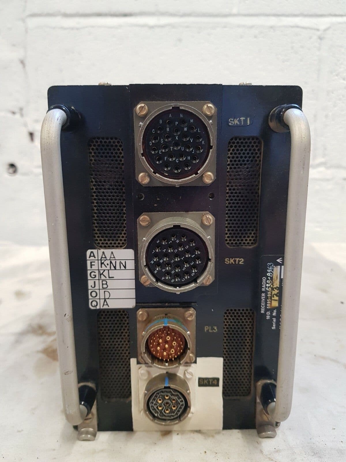 Aircraft Radio Receiver Chassis Unit Ex RAF GR6D
