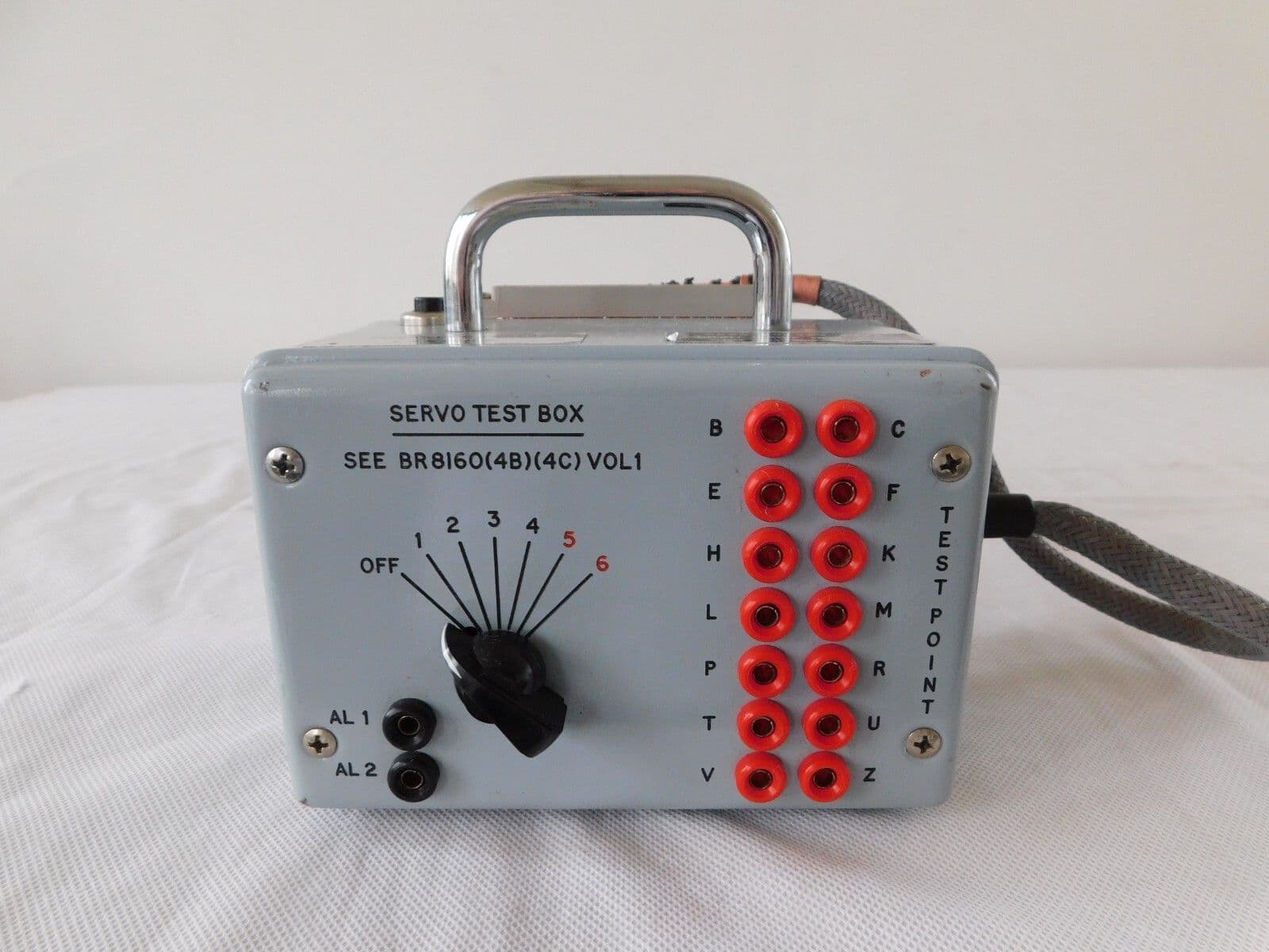 Aircraft Servo Test Set Box Assembly D6B