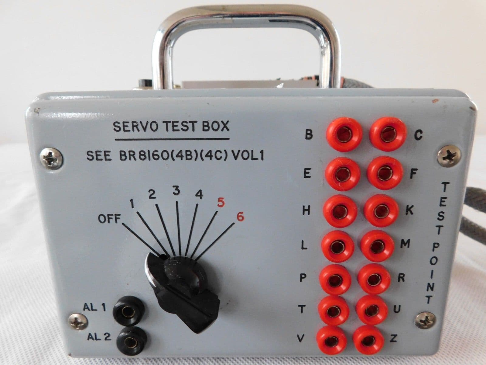 Aircraft Servo Test Set Box Assembly D6B