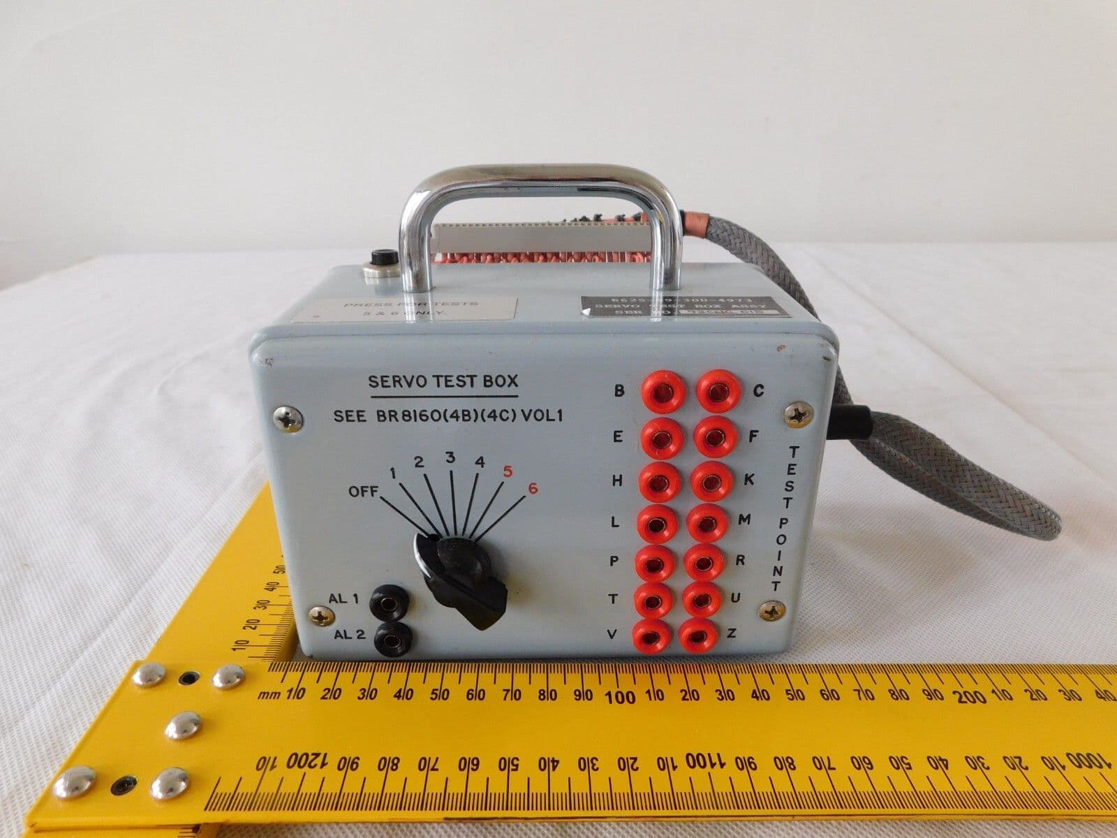 Aircraft Servo Test Set Box Assembly D6B