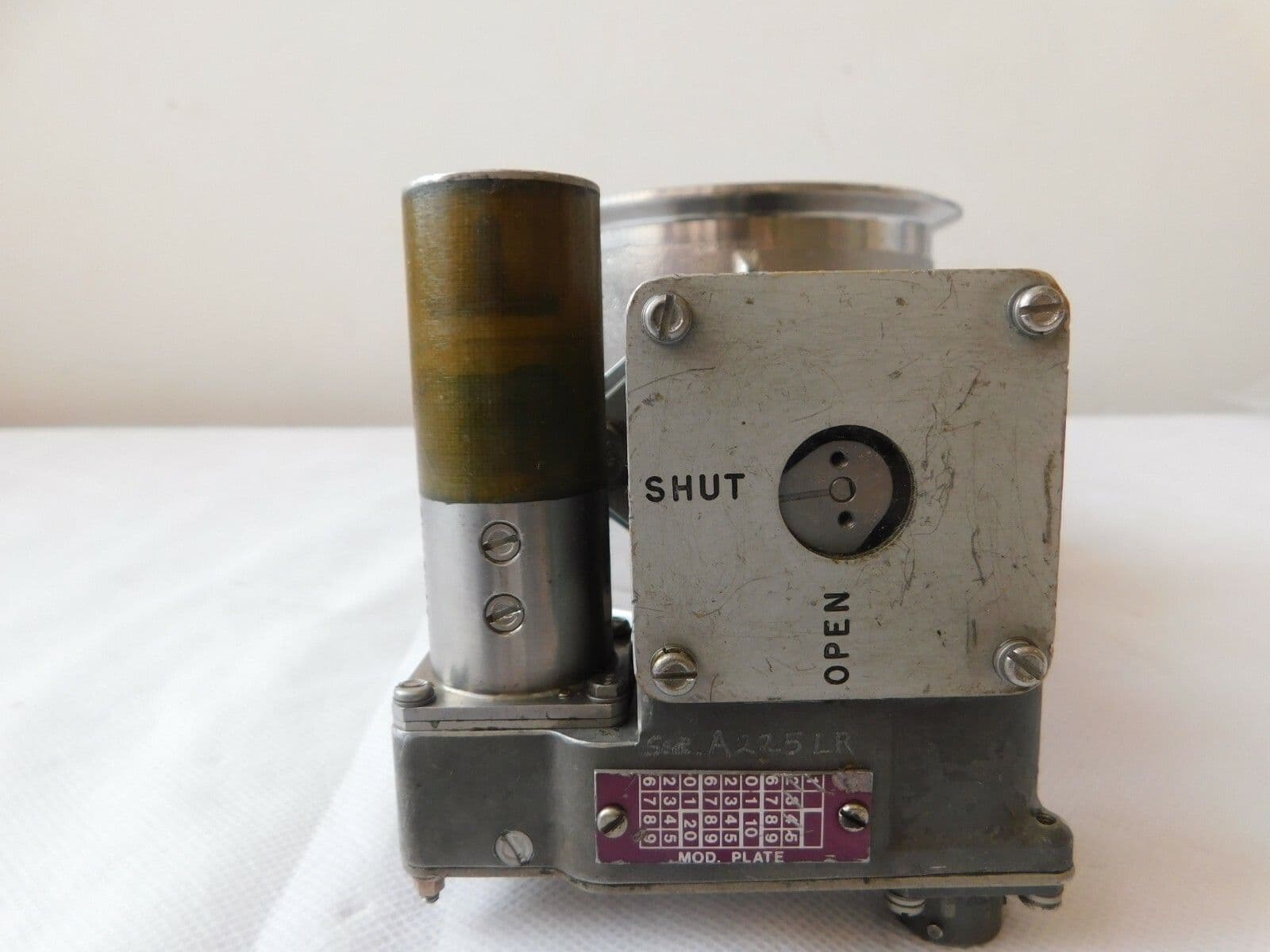 Aircraft Shut Off Valve Type IND/D7221 1R7C