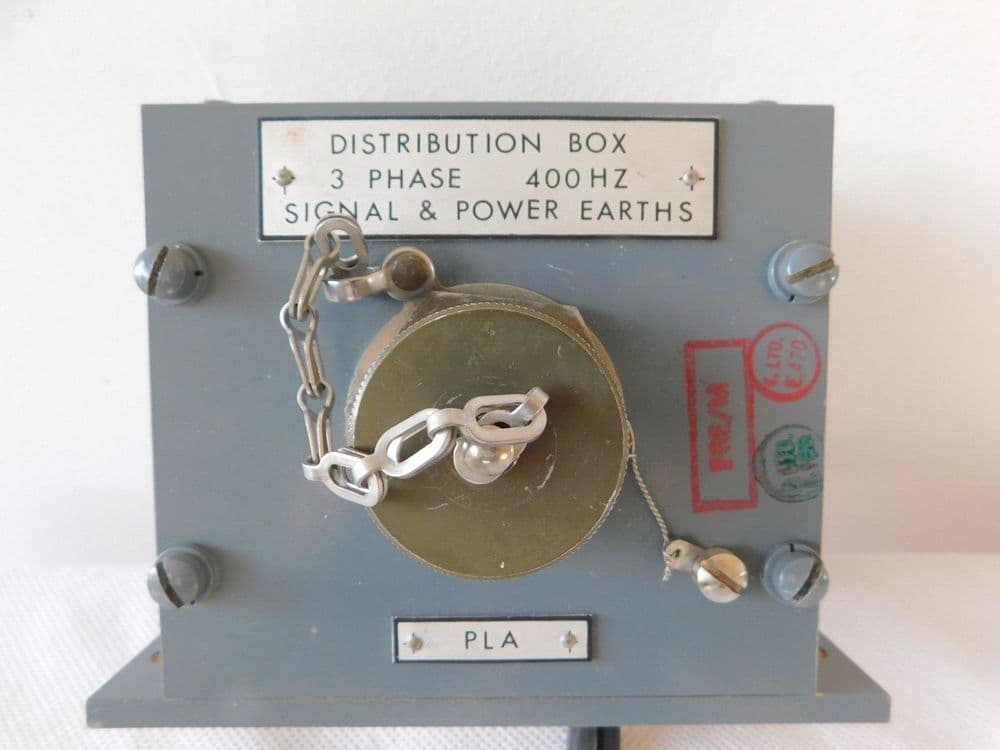 Aircraft Signal And Power Earths 3 Phase Distribution Box D4B