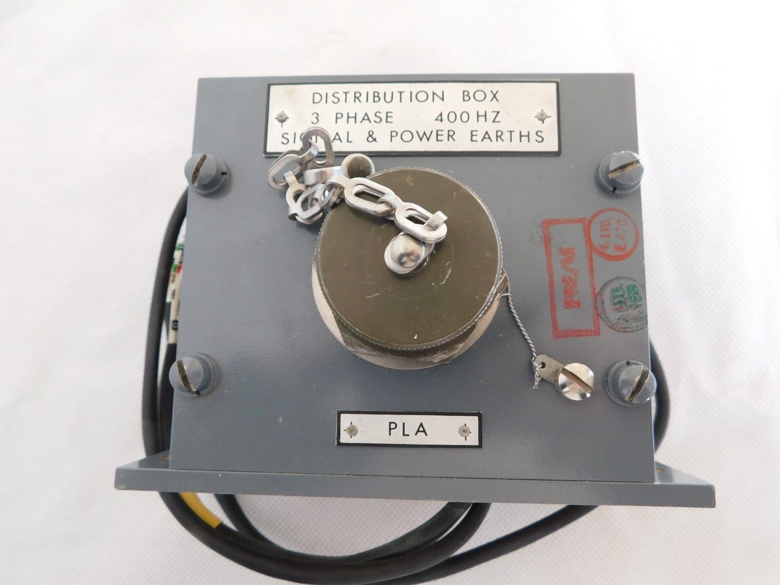 Aircraft Signal And Power Earths 3 Phase Distribution Box D4B