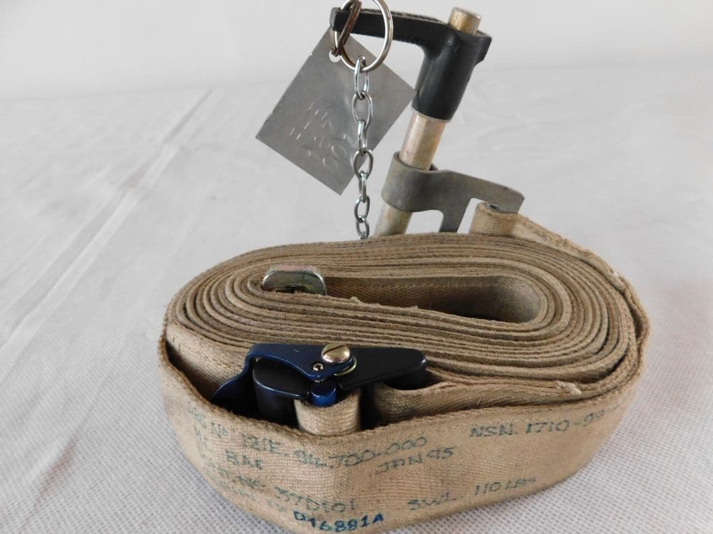 Aircraft Sling Arrestor Hook With Push Button Quick Release Pip Pin D4C