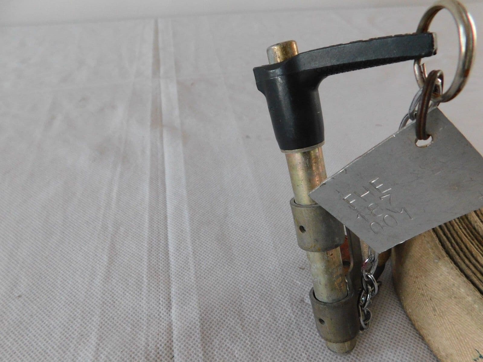 Aircraft Sling Arrestor Hook With Push Button Quick Release Pip Pin D4C