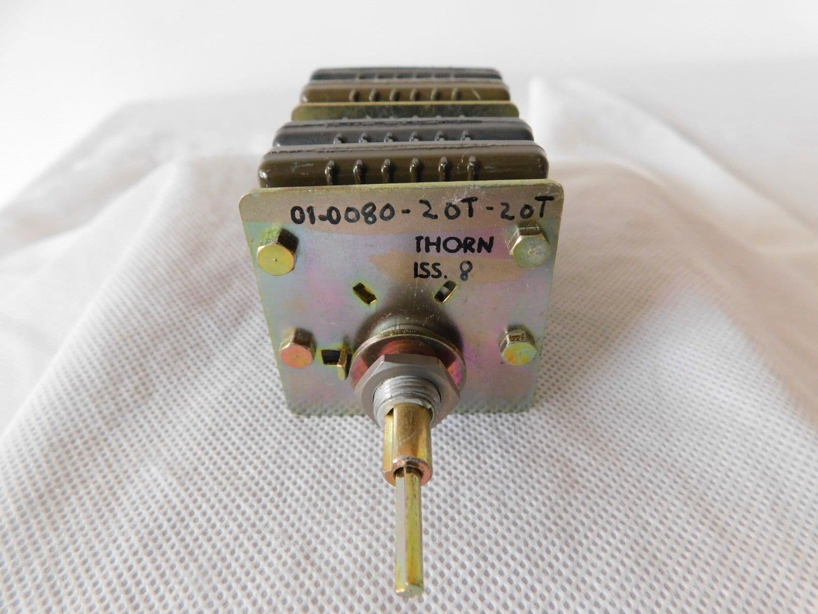Aircraft Variable Resistor Dimmer Switch Part No 01-0080-20T-20T D5B