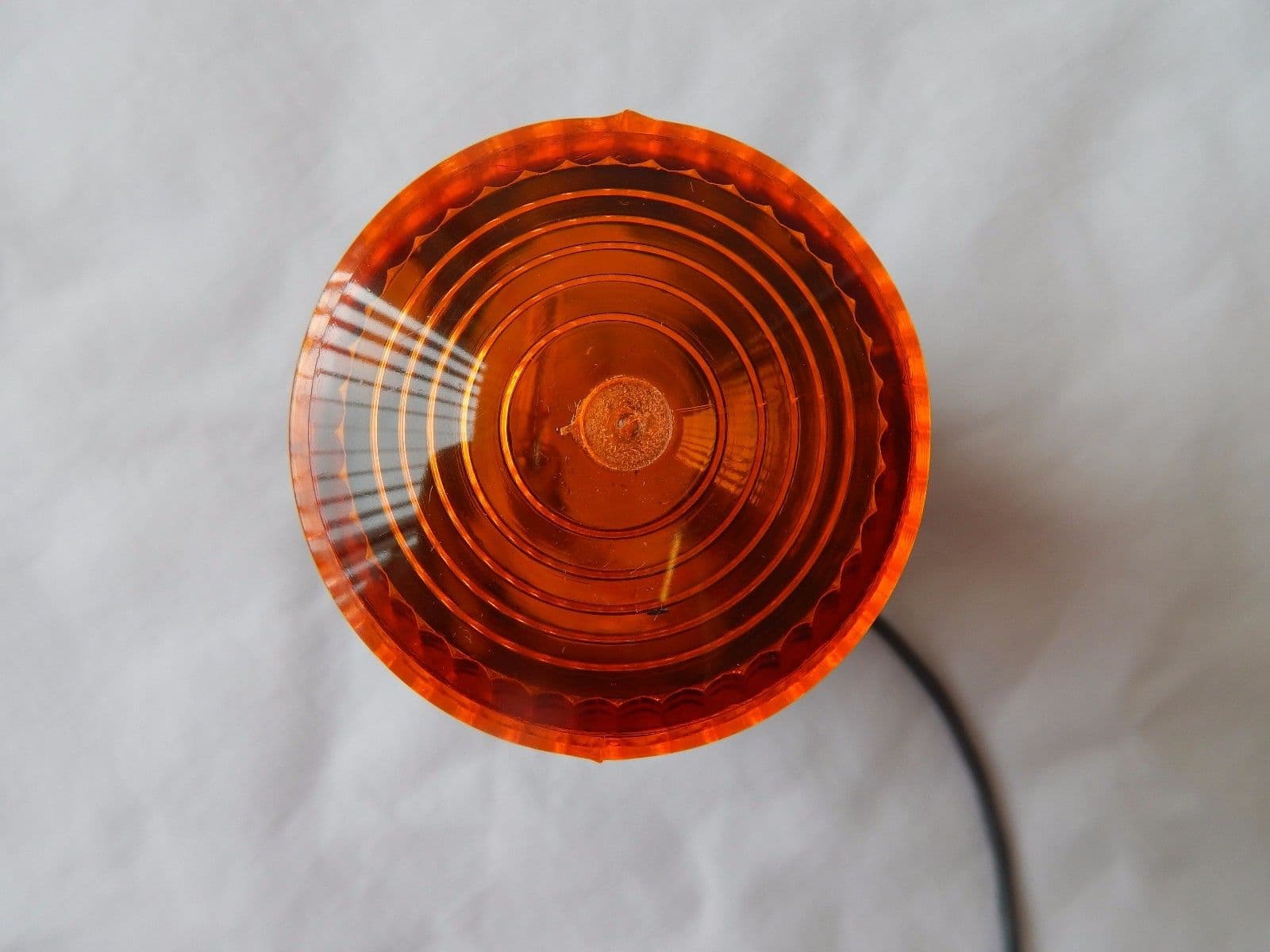 Amber Strobe Warning Alarm Light Model LP3T 12-48 VDC 1R11E