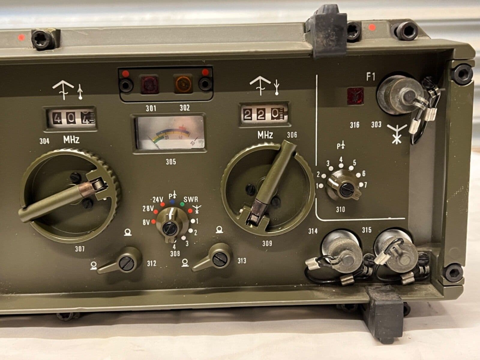 Army Military Ptarmigan Triffid Radio Frequency RF Head Band I GR383B