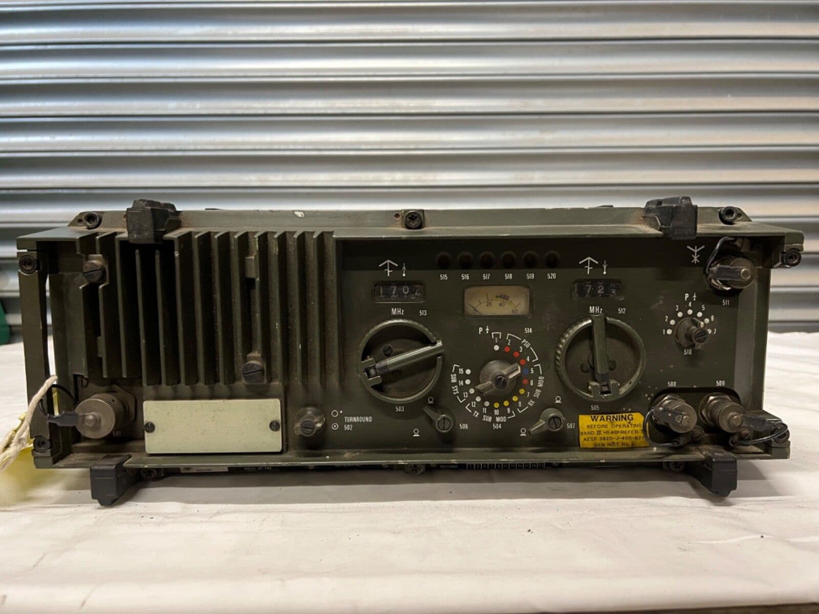 Army Military Ptarmigan Triffid Radio Frequency RF Head Band III GR400B