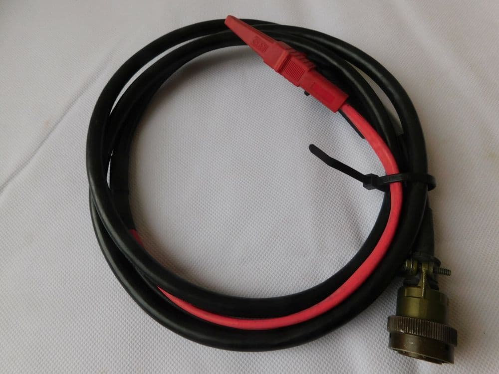 Army Radio Harris Falcon Transceiver UPS DC Power Cable ABP-DCC-TR-1 1R6C