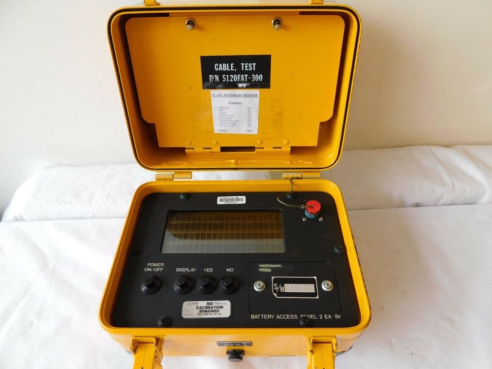 C-141 Aircraft Anti Skid Control Test Set 5120FAT-300 1R2C