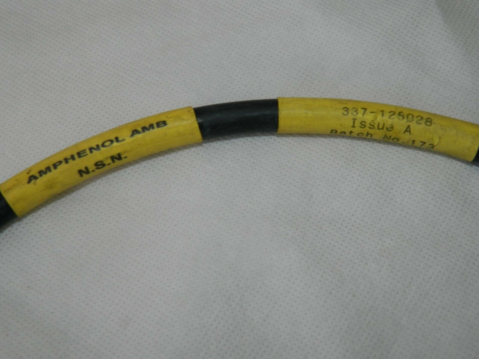 Clansman Bowman PRC-346 PRC346 Radio SPGR Breakout Cable New In Bag CL14D