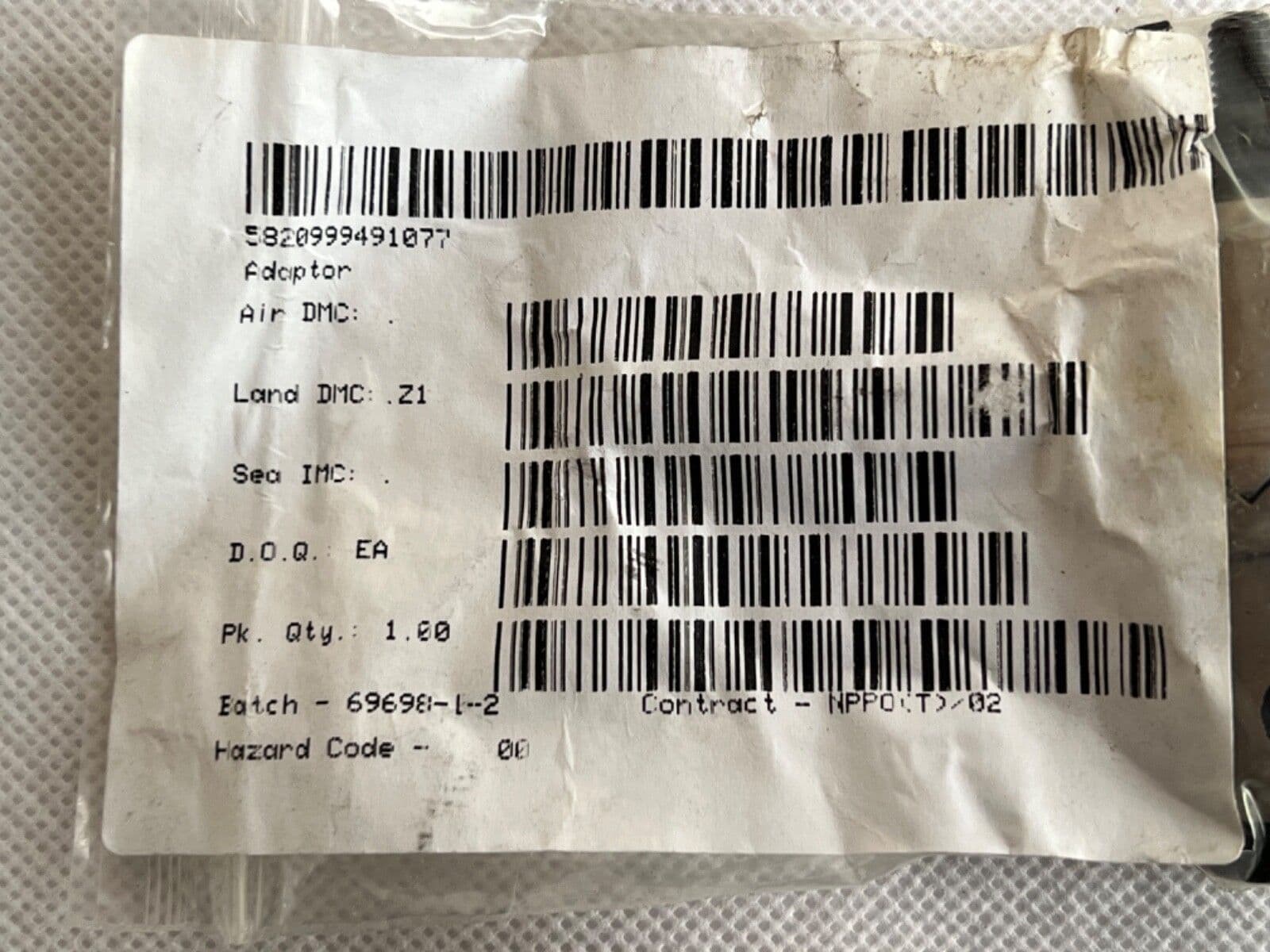 Clansman Larkspur Radio Racal Antenna Angle Adaptor 666-001-100 CL14B