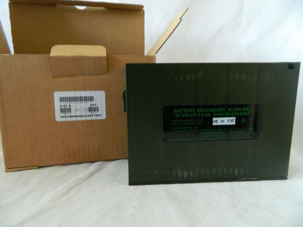 Clansman PRC Radio Nicad Battery 24V 4Ah New in Box