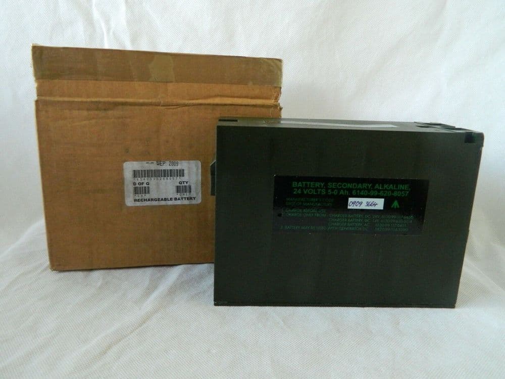 Clansman PRC Radio Nicad Battery 24V 5Ah New in Box