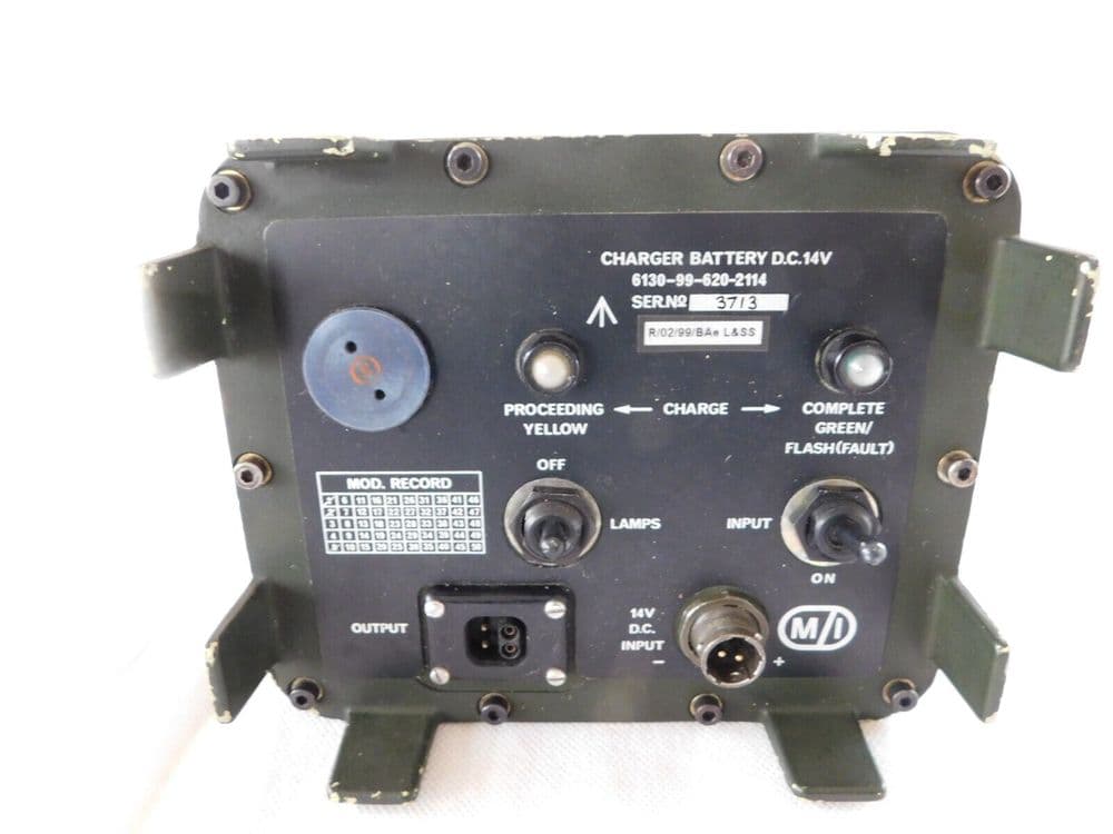 Clansman Radio DCCU Battery Charger 14V Tested CL6A