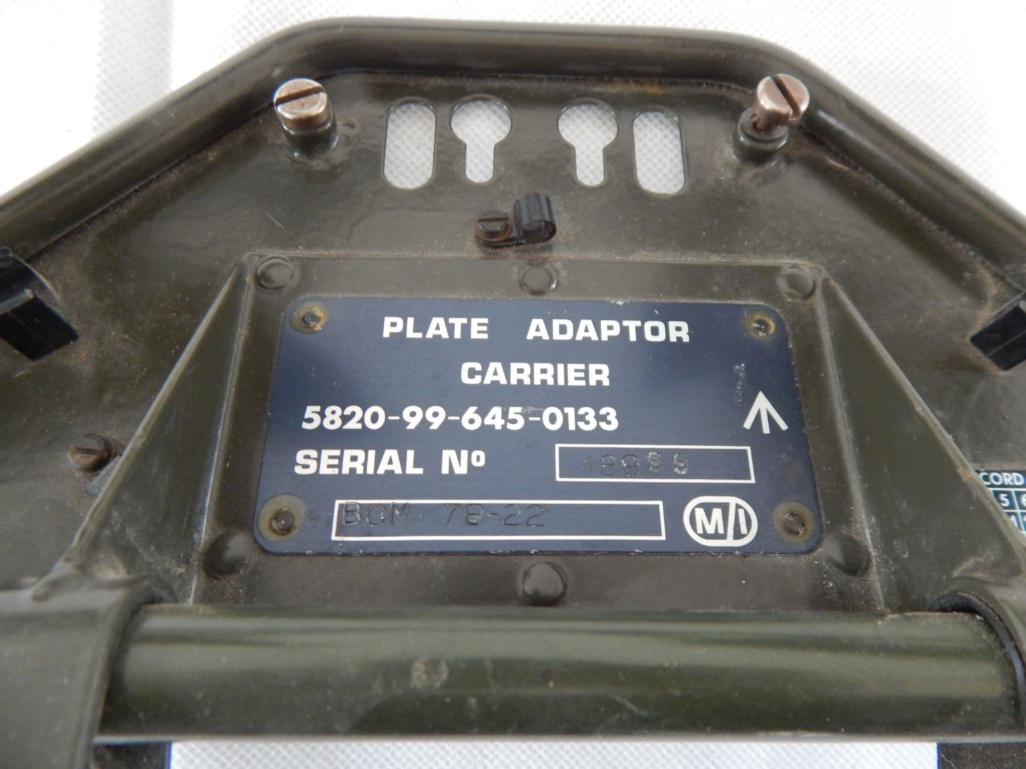 Clansman Radio GS Back Pack With Adapter Plate PRC320 PRC351 PRC352 PL52