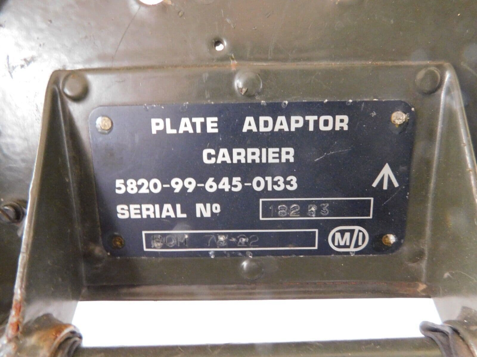 Clansman Radio GS Back Pack With Adapter Plate PRC320 PRC351 PRC352 PL64