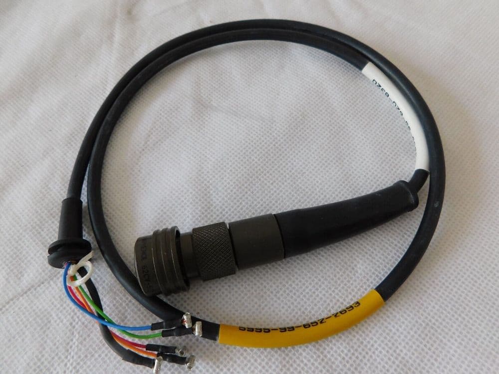 Clansman Radio Headset Down Lead With 7 Pin Connector New RP35