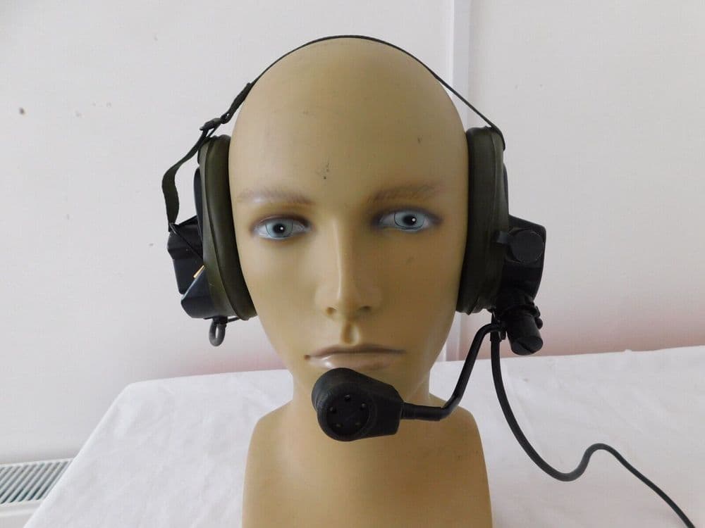 Clansman Radio Lightweight Headset Fully Working CL6D
