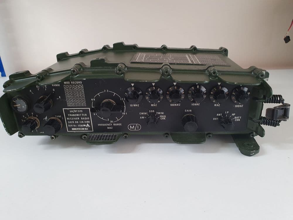 Clansman Radio PRC320 RT320 HF Radio Serial No 6476
