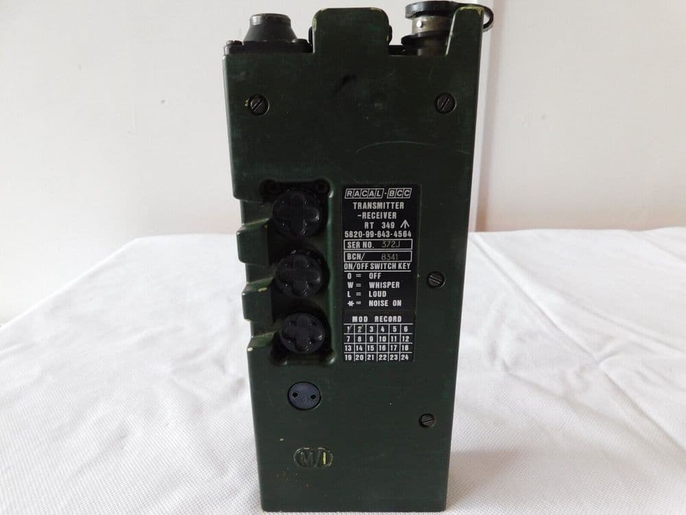 Clansman Radio PRC349 Transmitter Receiver RT 349 Tested Working