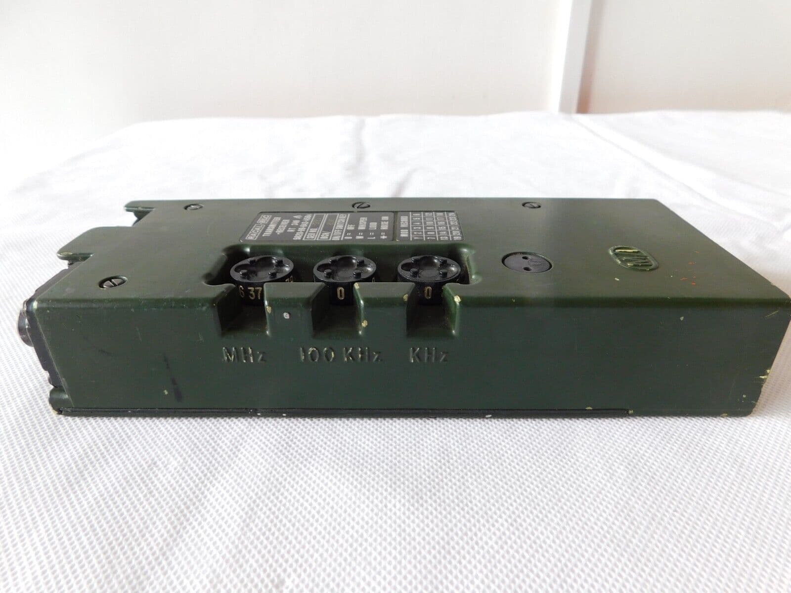 Clansman Radio PRC349 Transmitter Receiver RT 349 Tested Working
