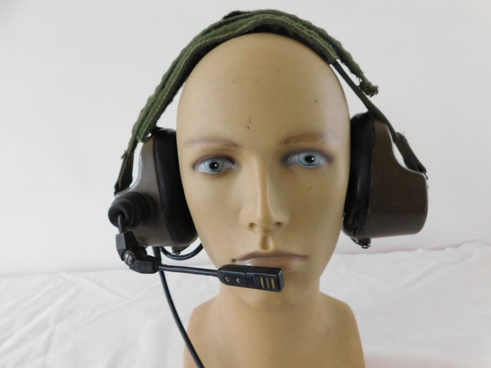 Clansman Radio RA195 ANR Headset Tested And Working CL1E