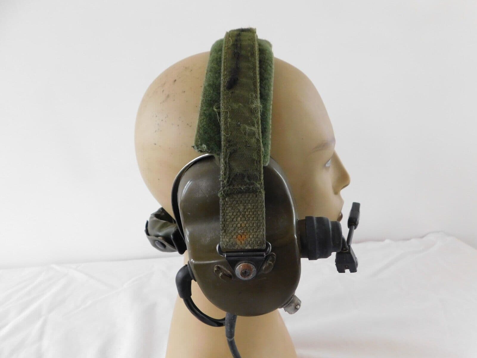 Clansman Radio RA195 ANR Headset Tested And Working CL1E