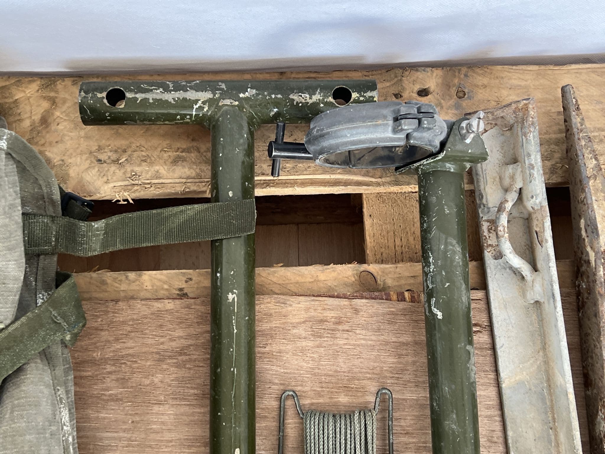 Clansman Radio Racal Antennas 12m Mast Guy Kit with Ladder