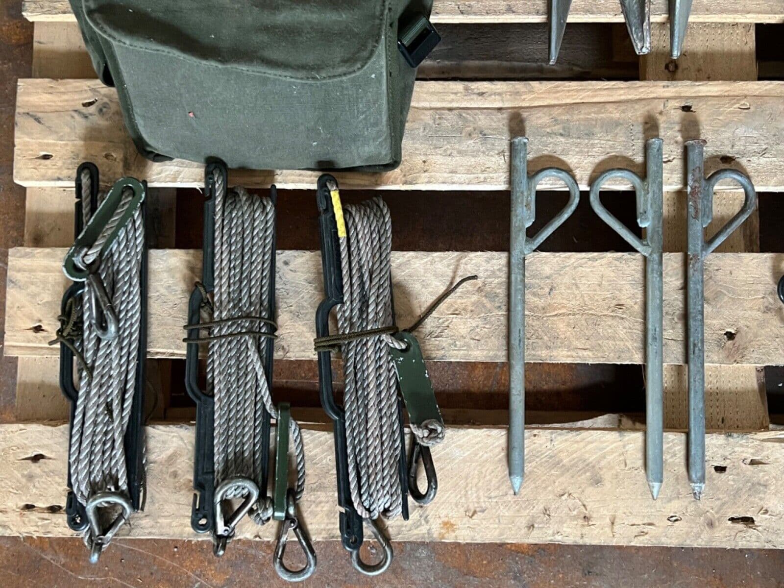 Clansman Radio Racal Antennas 8m Mast Guy Kit Type MA716 PL55