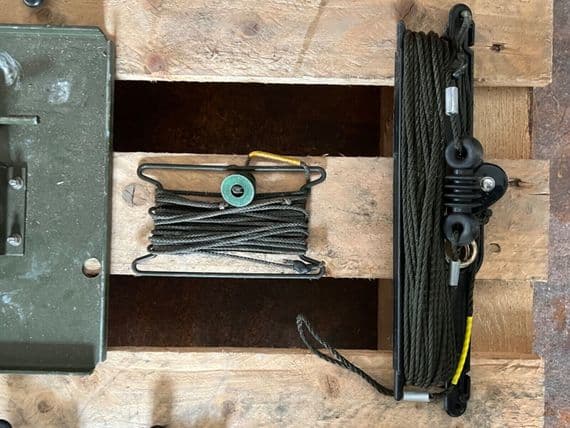 Clansman Radio Racal Antennas 8m Mast Guy Kit Type MA716 PL55