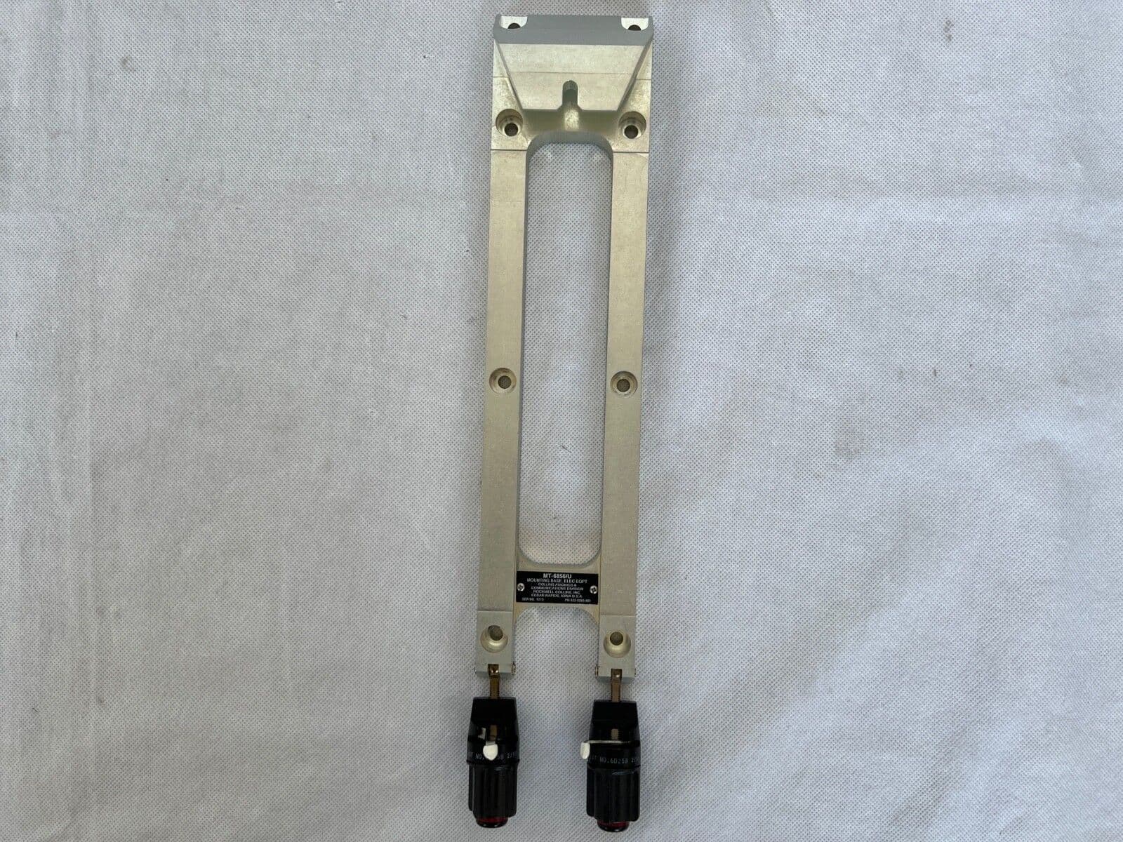 Collins Avionics Aircraft Mounting Tray Base Type MT-6856U GR1B