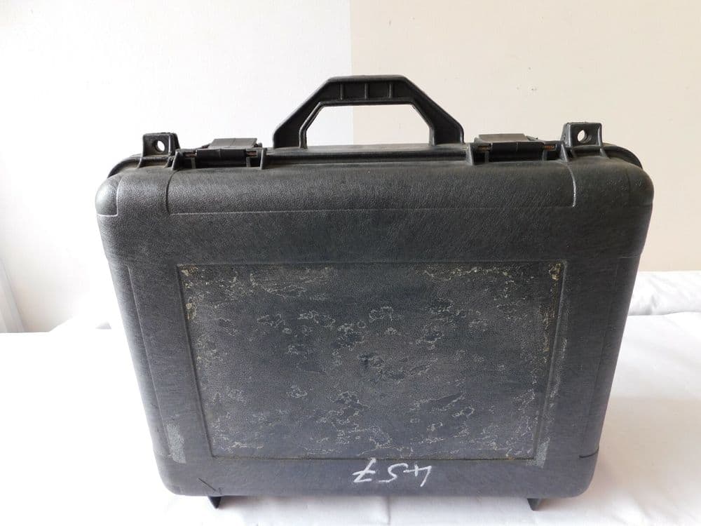 Contico Black Transport Storage Case With Removeable Foam Inside PC8