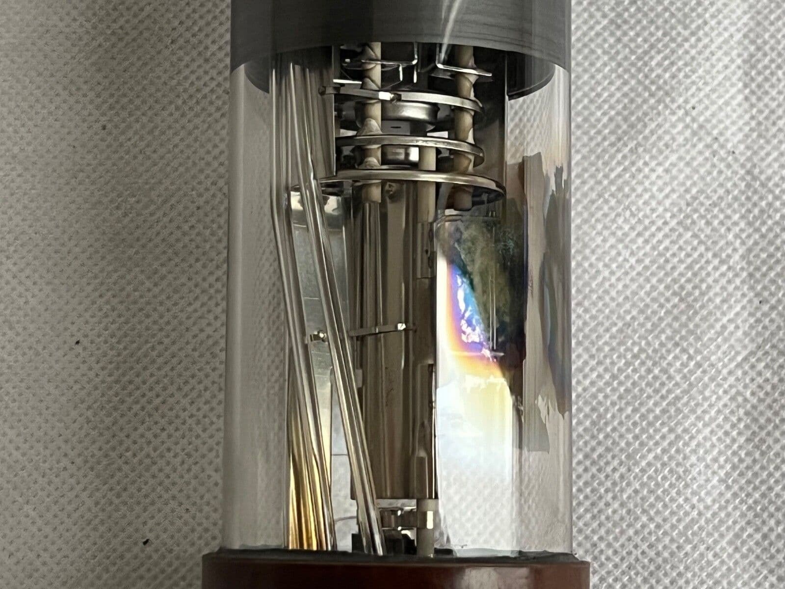 CRT Valvo 5CP1A Cathode Ray Tube Electron Picture Glass 12 Pin D4E