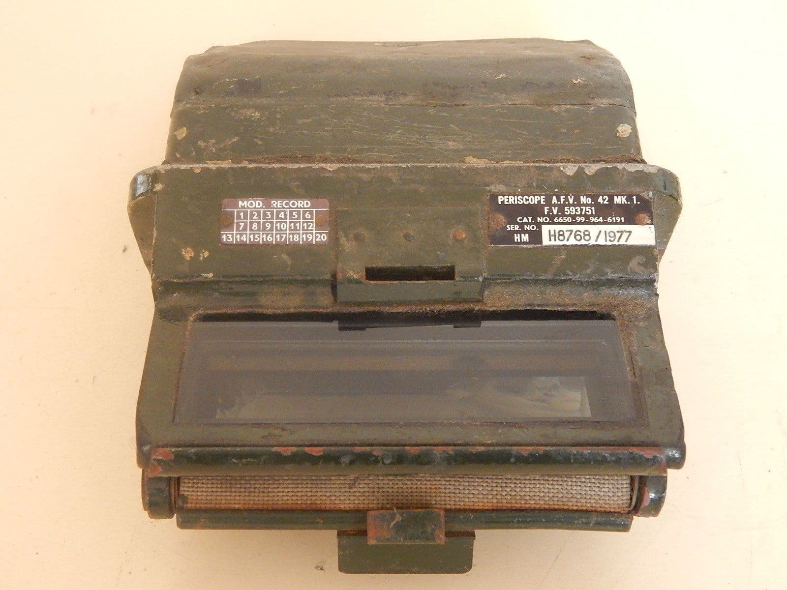 CVRT Spartan Cupola Armoured Vehicle Periscope No 42 MK1 FV593751 1R10B