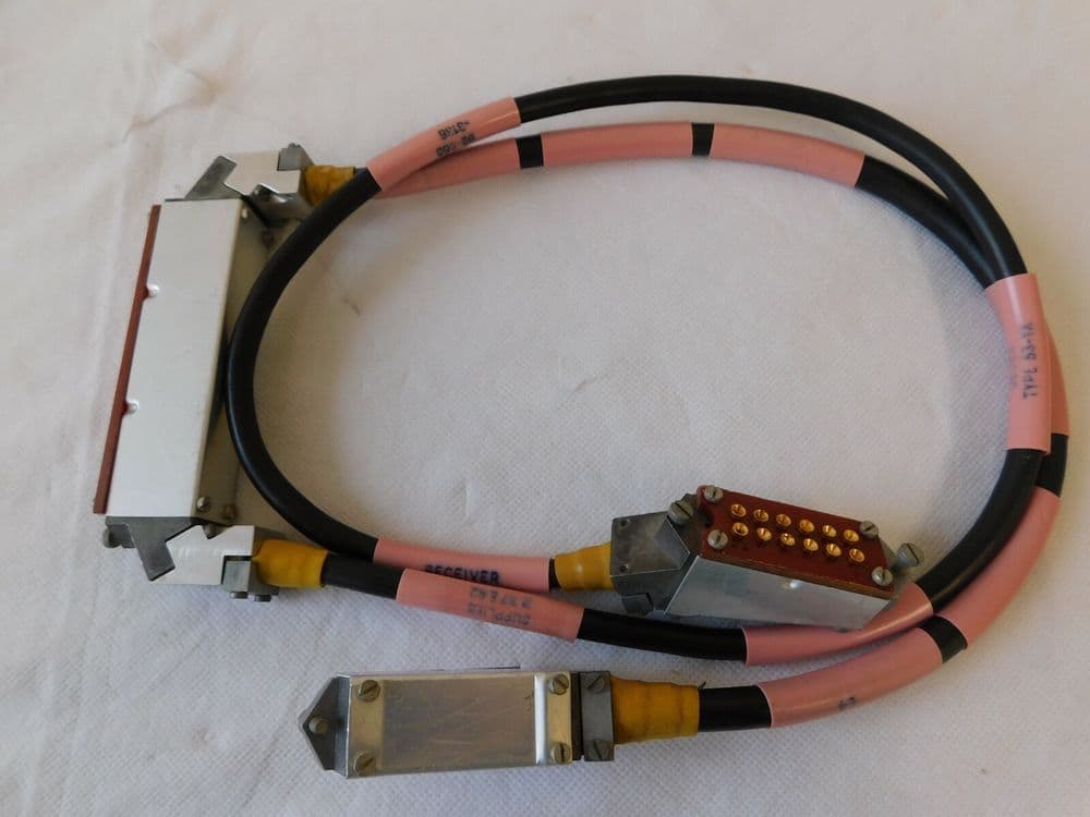 Decca Aircraft Receiver Cable Assembly Type 53-YX 1R4C