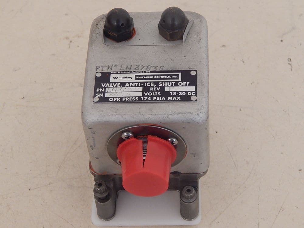 ECU Anti-Icing Shut Off Valve As Used In Lynx Helicopter Part No ...