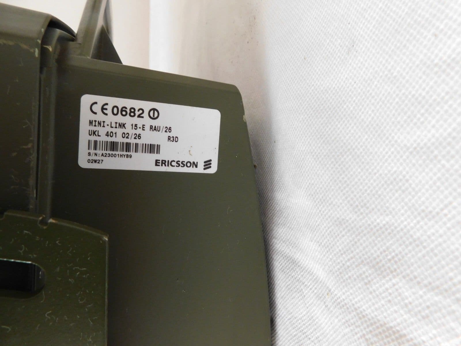 Ericsson 15GHz Mini - Link 15-E RAU/26 With Dish And Mounting RP40