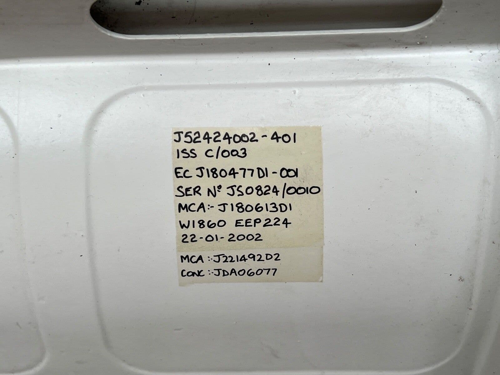 Eurofighter Typhoon Aircraft 264AB Gun Bay Cover Access Panel From ...