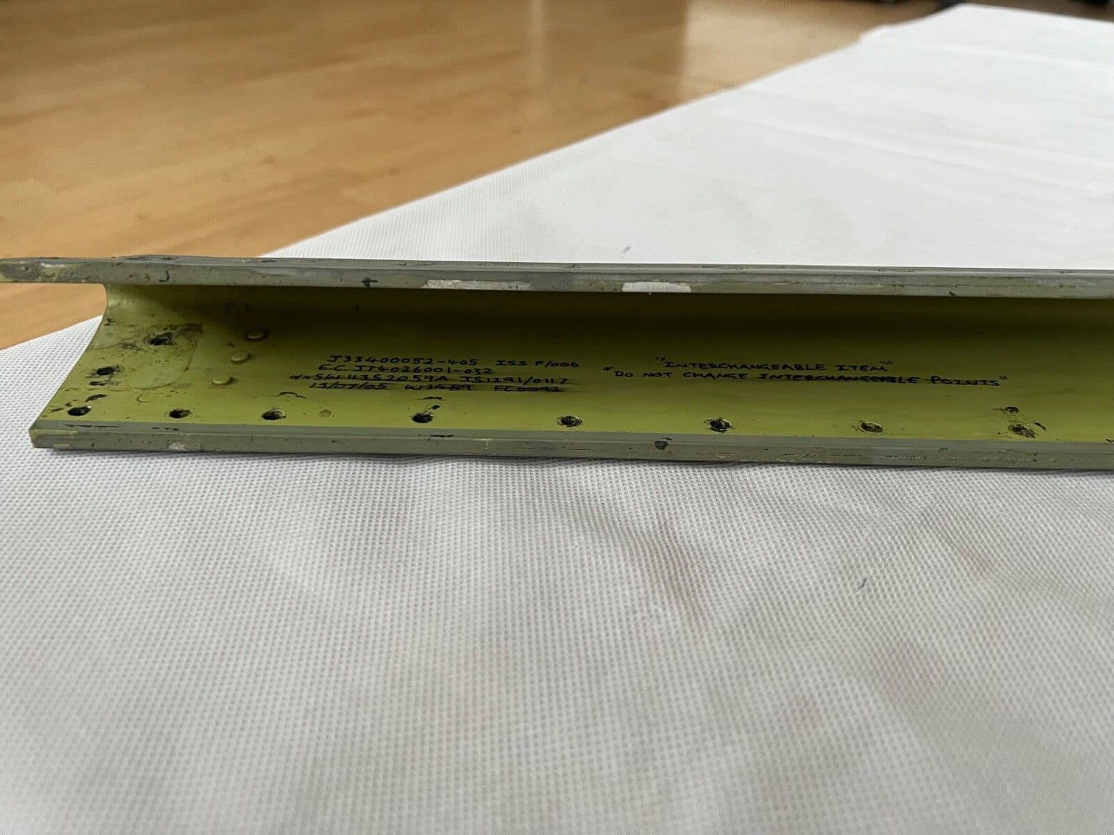 Eurofighter Typhoon Aircraft 311AT Lower Leading Edge Fin From ZJ814 PL20