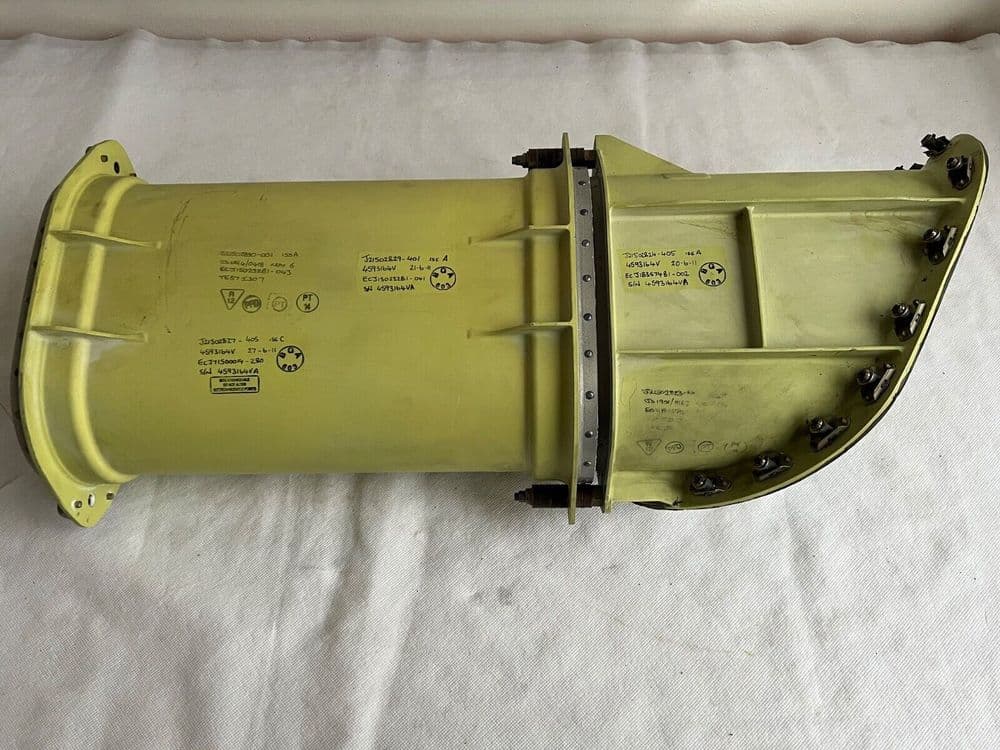 Eurofighter Typhoon Aircraft Air Conditioning Duct Assy From ZK346 PL22