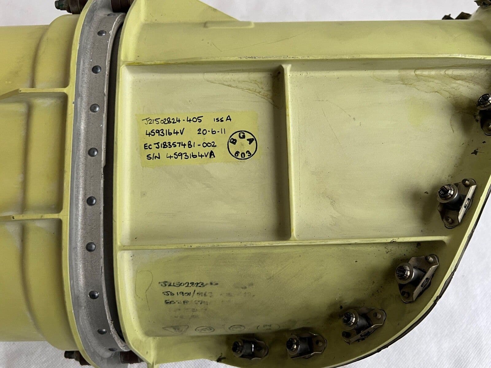 Eurofighter Typhoon Aircraft Air Conditioning Duct Assy From ZK346 PL22