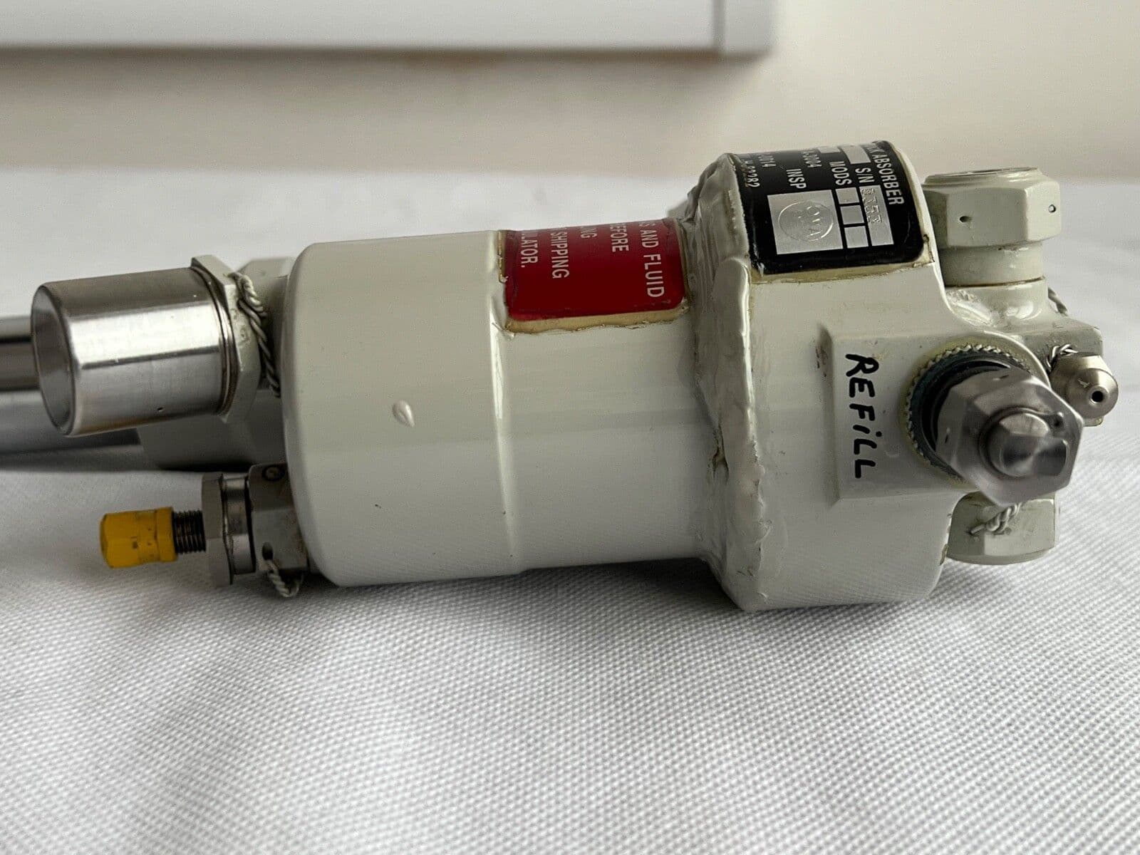 Eurofighter Typhoon Arrestor Hook Extension Actuator Shock Absorber ...