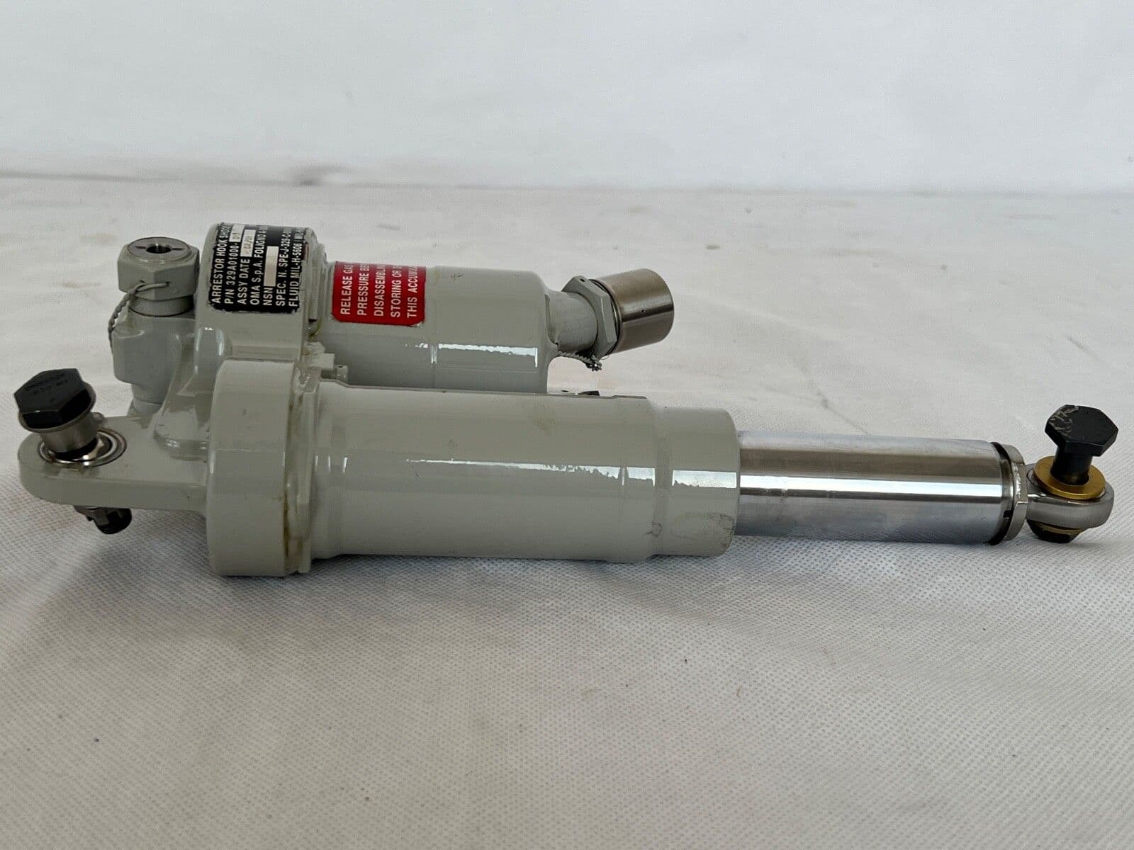 Eurofighter Typhoon Arrestor Hook Extension Actuator Shock Absorber ...