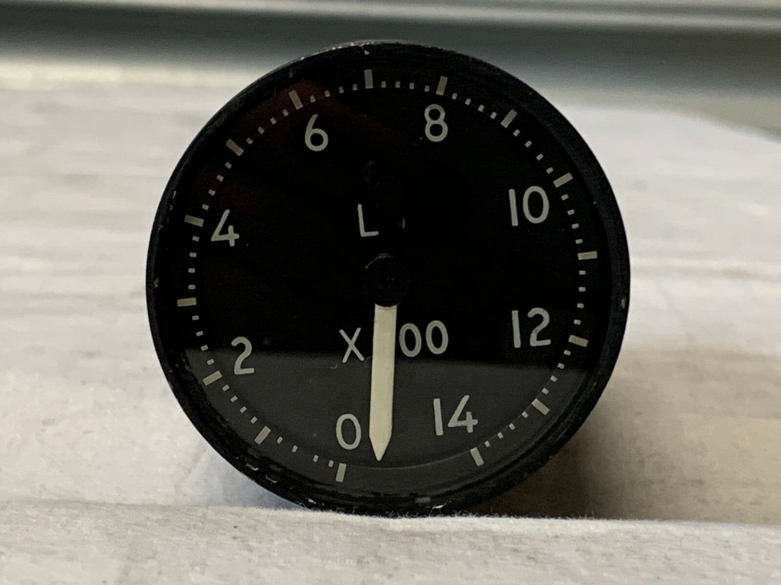 Ex Aircraft Fuel Gauge Quantity Control Indicator 0-1400LB GR402D