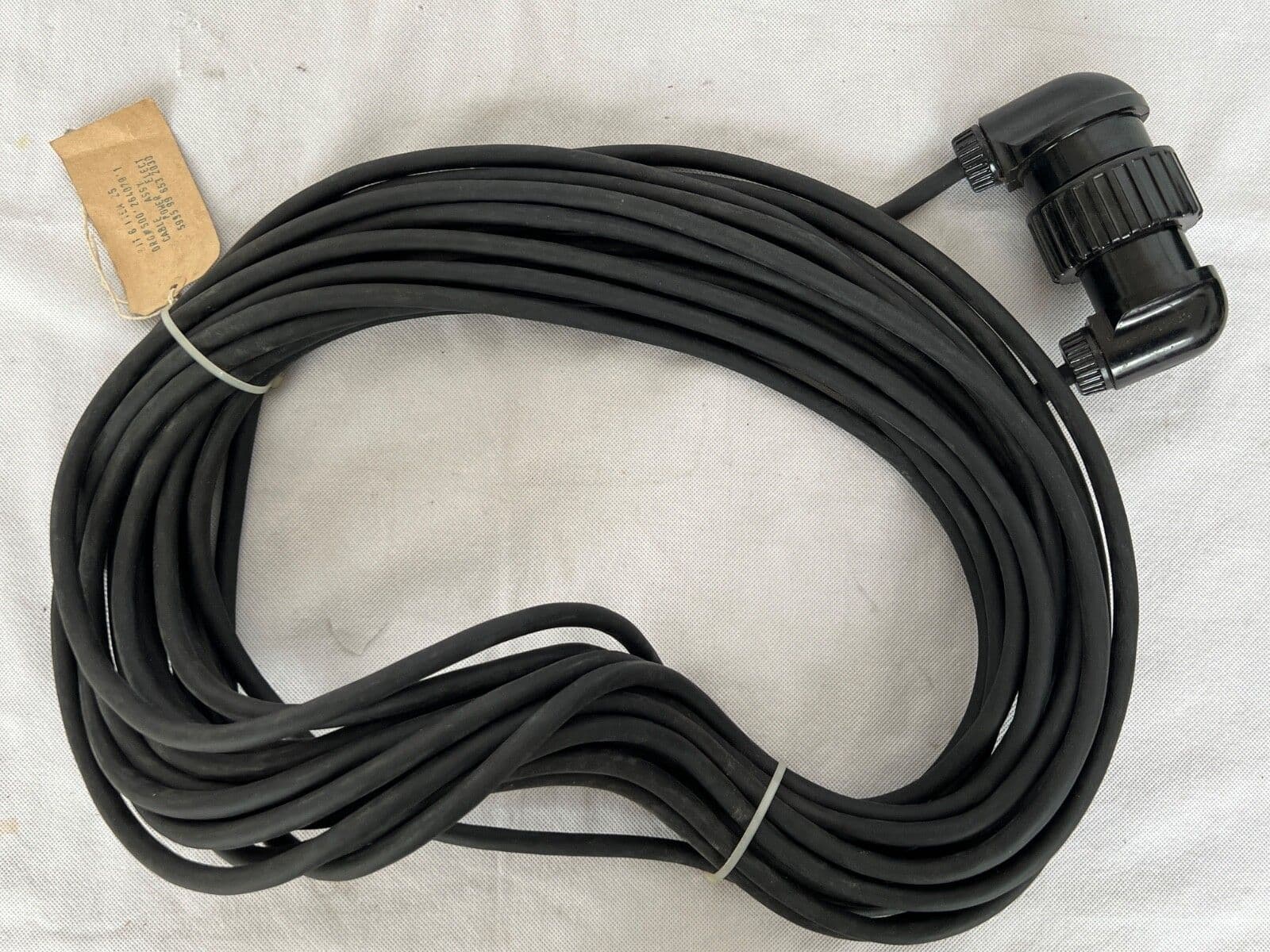 Ex Army Generator Extension Power Cable With 3 Pin Festoon Plugs 240V D5E