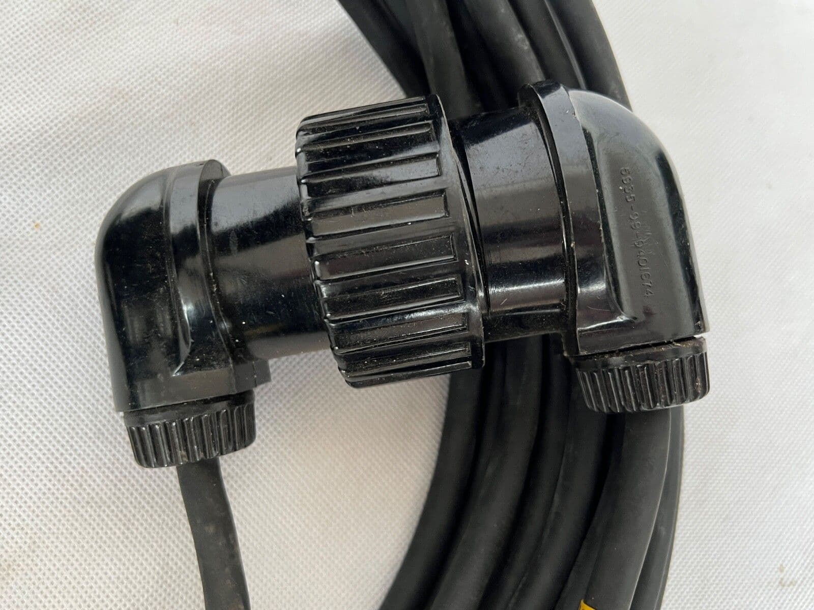 Ex Army Generator Extension Power Cable With 3 Pin Festoon Plugs 240V D5E